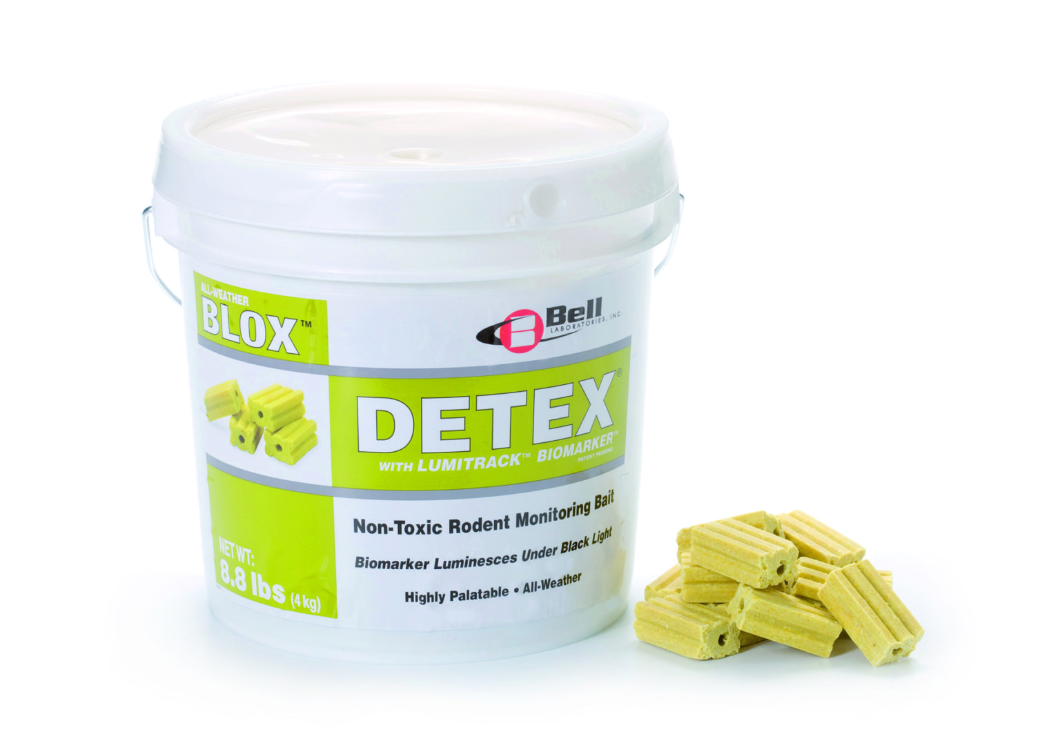 DETEX® BLOX monitoring kocka 4 kg - Ekoprevent