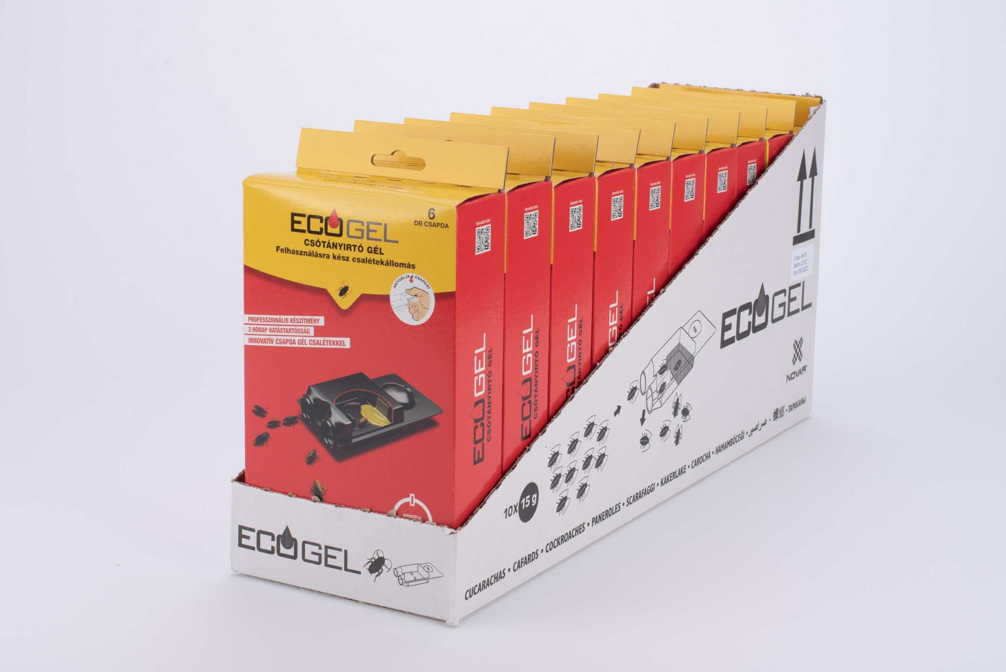 ECOGEL-csótányirtó gél csalétekállomásban - Ekoprevent